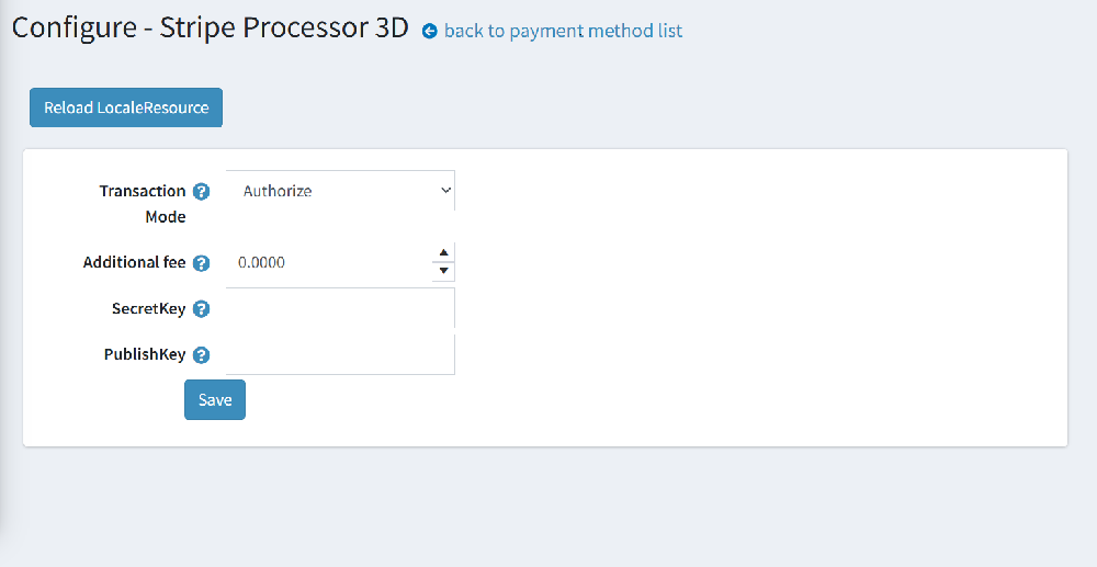 Your store. Stripe Payment 3D